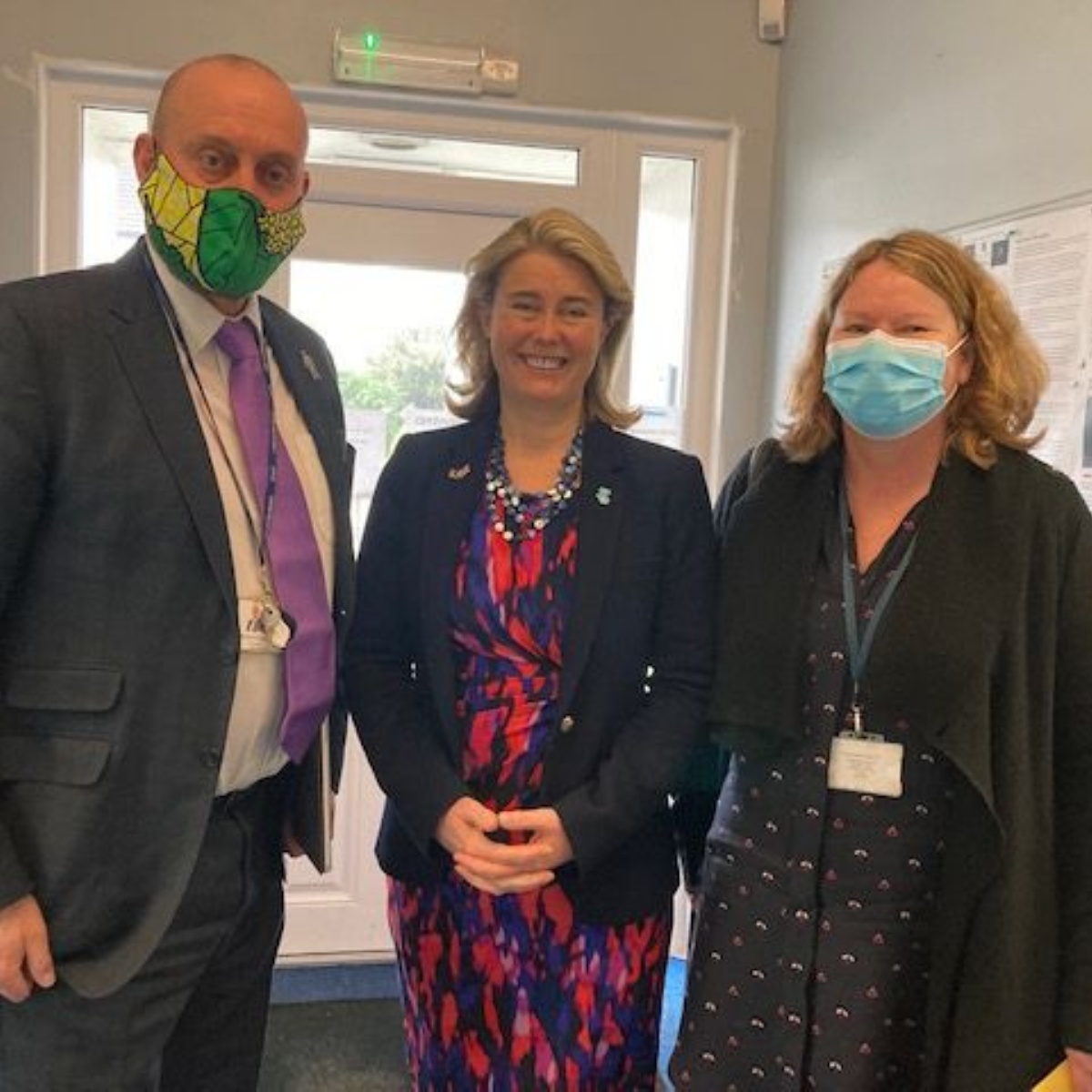 Lancaster School - Meeting Anna Firth, MP for Southend West