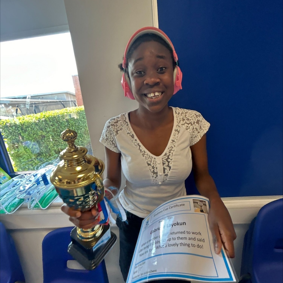 Lancaster School - Kindness Cup